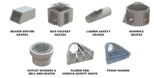 Made in the USA - Drainage Grates and Trash Guards - Afinitas
